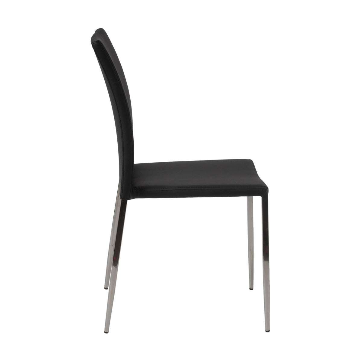 Classic Stackable Black Guest or Conference Chair (Set of 4 ...